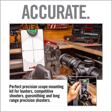 Real Avid Scope Leveling Kit Complete Rifle Scope Mounting
