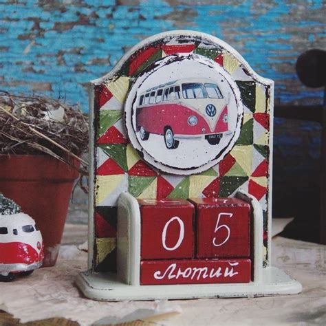 Вічний календар автобус — цена 600 грн в каталоге Календари Купить товары для дома и быта по