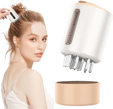 Electric Hair Oil Applicator 2 In 1 Scalp Massager And Oil Applicator