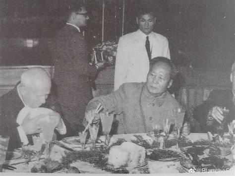 朱韵和 on Twitter 1959年9月30日毛泽东赫鲁晓夫在人民大会堂国庆招待会上摄影师杜修贤1 2