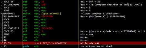C Finding Which Checksum Is Used Stack Overflow