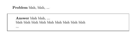 How To Draw Box Around Text In Latex