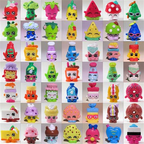 Shopkins Loose Single Figure Season 1 Choose #1-001 through #1-049 ...