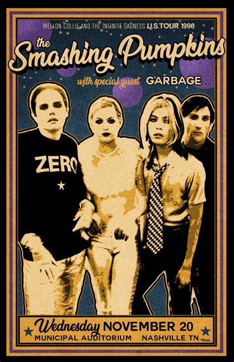 Smashing Pumpkins Concert Poster