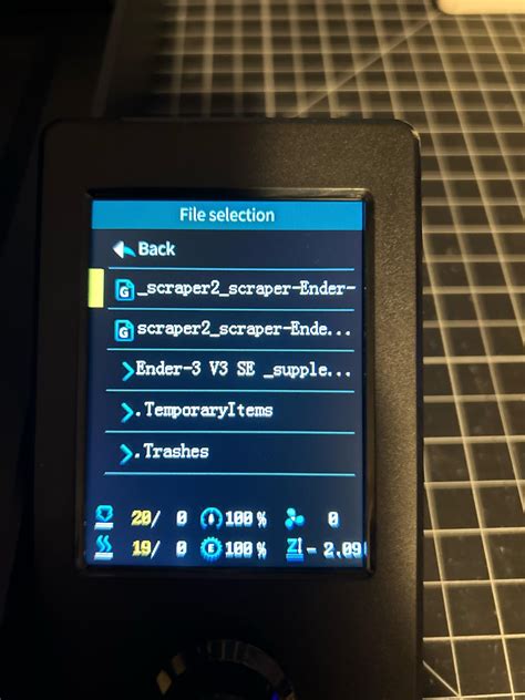 Printing Issue Ender 3 V3 Se Render3