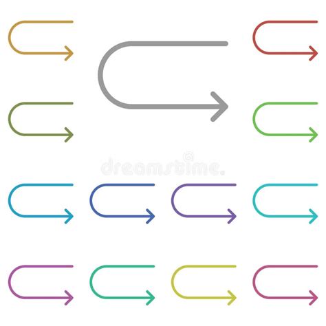 Arrow Icon Simple Thin Line Outline Vector Element Of Arrow Icons Set For Ui And Ux Website