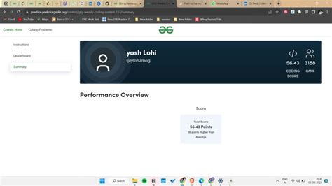 Codingcontest Growthmindset Codingjourney Challengeyourself Yash Lohi
