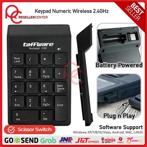 Jual [keypad Numeric] Keypad Numeric Wireless 2 4ghz 10 Meter I120 Keypad Numeric Wireless 2