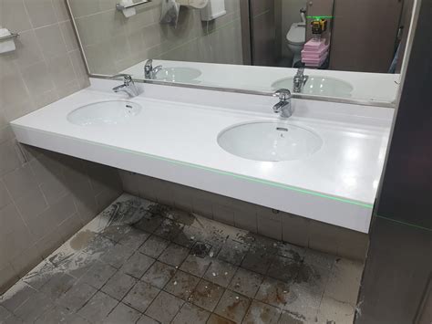 공용 화장실 카운터세면기 교체시공 경기도 의정부시 의정부동 비즈프로필