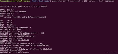 从0开始使用qemu模拟arm开发环境之编译 Uboot、linux 内核和 Busybox 制作 Rootfs 并仿真qemu