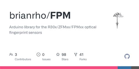 Github Brianrhofpm Arduino Library For The R30xzfmxxfpmxx Optical