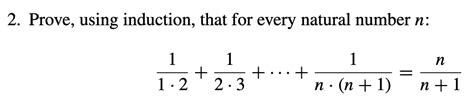 Solved Prove Using Induction That For Every Natural Chegg