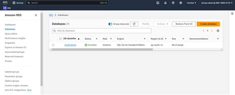 Create Microsoft Sql Server Rds In Aws Create Microsoft Sql Server Rds In Aws