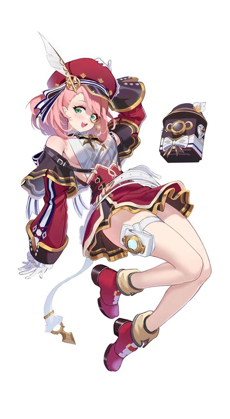 Charlotte Genshin Impact Drawn By Xintianou Danbooru