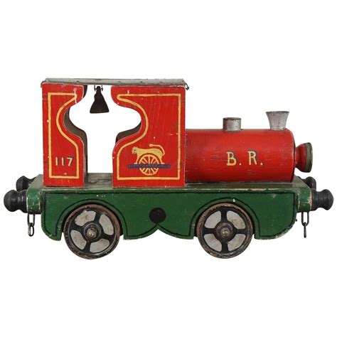 Toy Train from and English Circus | Toy train, Modern toys, Art toy