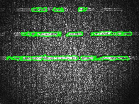 Python Detecting Defects In Lines With Opencv Stack Overflow