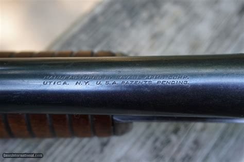 Savage Model 28 Pump 12 Gauge Made In 1930