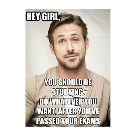 Ryan Gosling Study Memes
