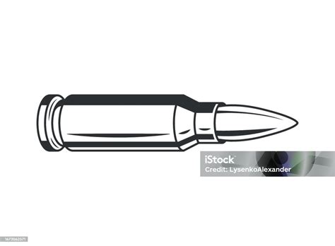 플랫 스타일의 카트리지 아이콘입니다 격리된 배경에 있는 총알 탄약 기호 벡터 그림 탄약 사인 사업 개념 검은색에 대한 스톡 벡터 아트 및 기타 이미지 Istock