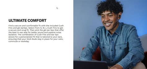 Jlab Work Buds True Wireless Earbuds With Boom Mic Rack