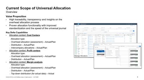 universal allocation in sap s 4hana 2022 sap community