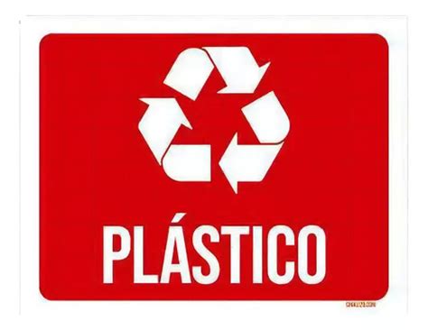 Kit De 10 Letreros De Reciclaje De Plástico Mercadolibre