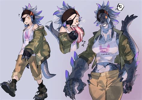 Dinosaur Girl Danbooru