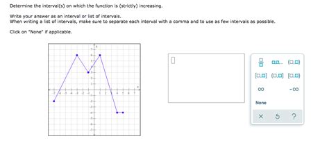 Solved Determine The Interval S On Which The Function Is Chegg