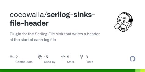 Github Cocowallaserilog Sinks File Header Plugin For The Serilog File Sink That Writes A