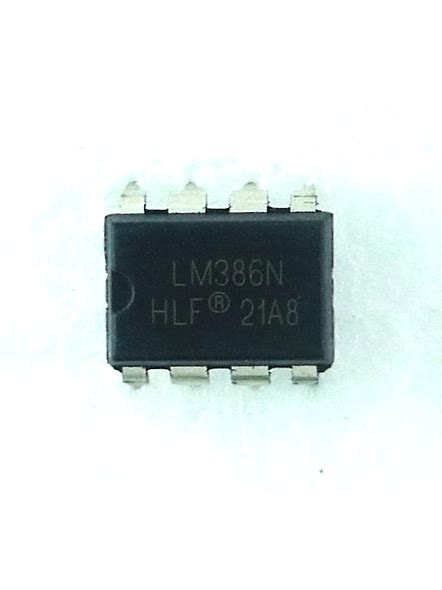 lm386 low voltage audio power amplifier dip 8 package max output