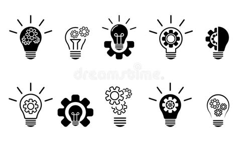 New Creative Idea Innovation Solution Stock Illustration Illustration Of Process