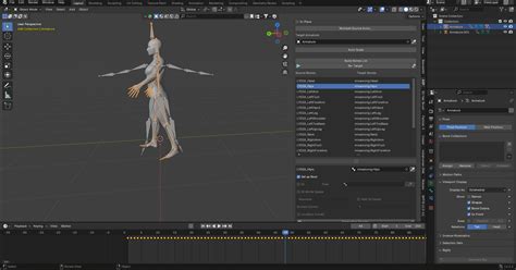 rigging i can t retarget this animation to my character blender
