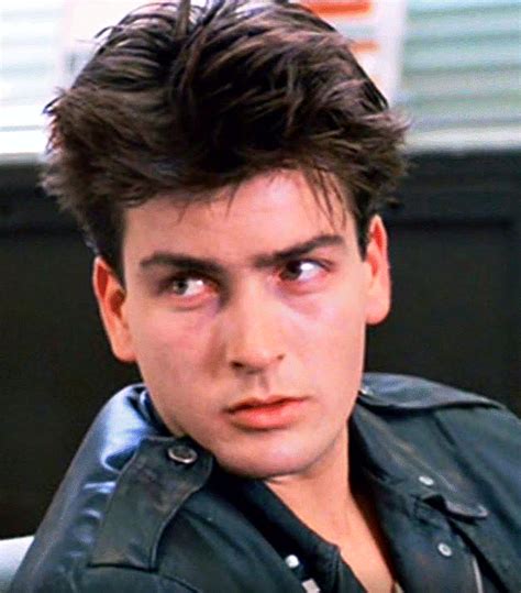 Charlie Sheen Young Charly Sheen 2 And Half Man Hottest Celebrities Celebs Emilio Estevez