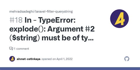 In Typeerror Explode Argument 2 String Must Be Of Type String Array Given In File