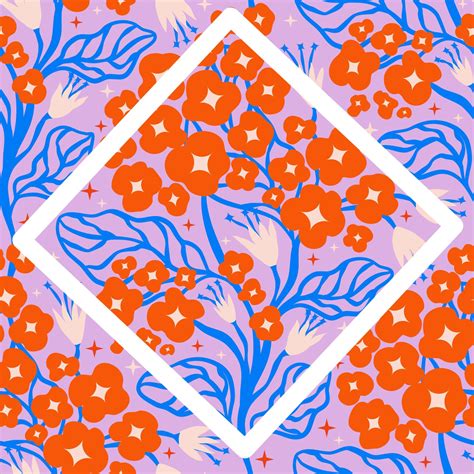 Surface Pattern Design Diamond Repeat In Affinity Designer — Weronika