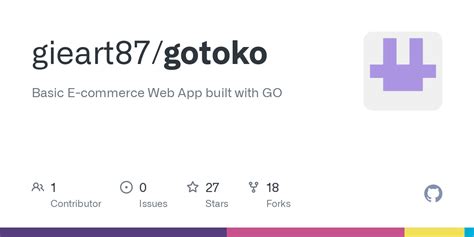 GitHub Gieart Gotoko Basic E Commerce Web App Built With GO