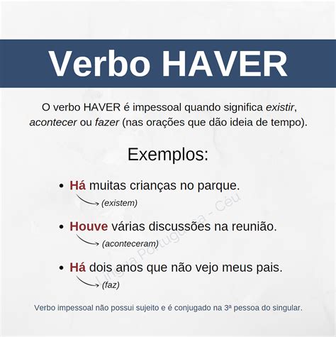 Verbo Haver E Fazer Retoedu