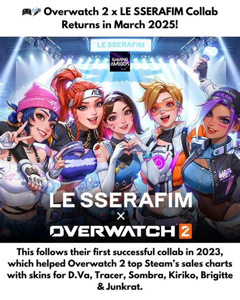 Gaming Amigos On Instagram 🔥🎮 Overwatch 2 X Le Sserafim Collab