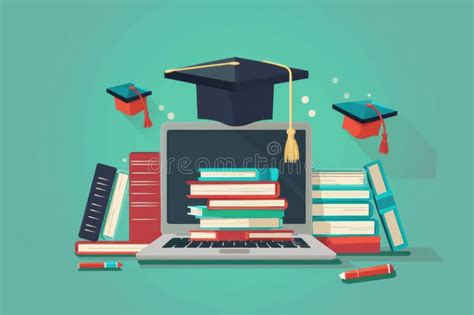 Online Education And Digital Learning Experiences With Accessible Interactive Courses Stock