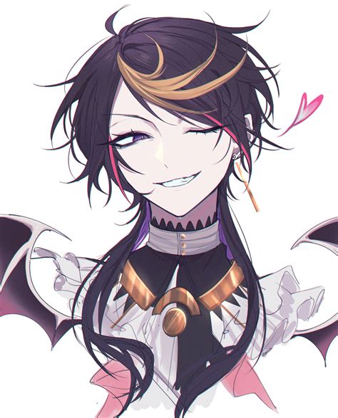 Shu Yamino And Shu Yamino Nijisanji And More Drawn By Okyurita Danbooru