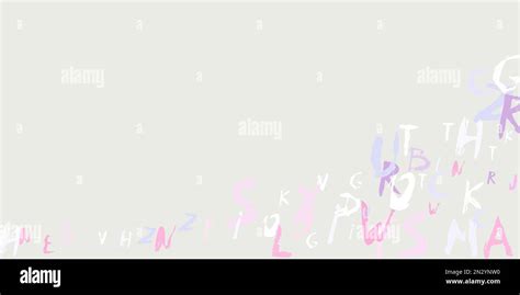 Frame Pattern Of Handwritten Numbers From Zero To Nine Mathematical