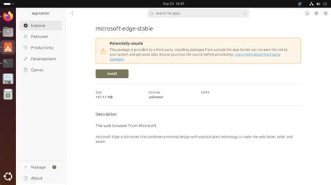 How To Install Microsoft Edge On Ubuntu Linux Tecadmin