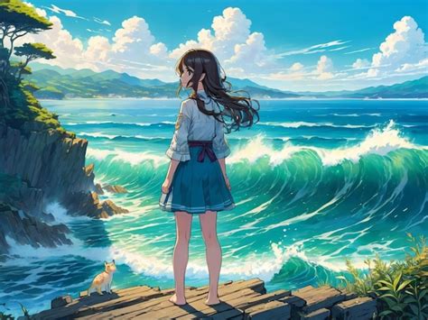 Imágenes De Anime Playa Descarga Gratuita En Freepik