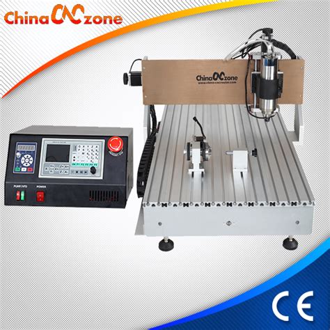 Chinacnczone Cnc 6040 4 Axis Desktop Cnc Router With Dsp Controller 1500w Or 2200w Spindle