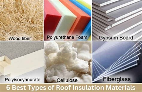 Types Of Roof Insulation Materials
