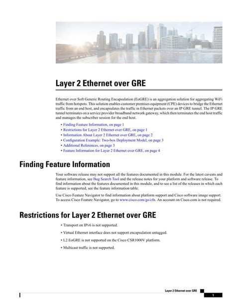 Pdf Layer 2 Ethernet Over Gre · Dataplane