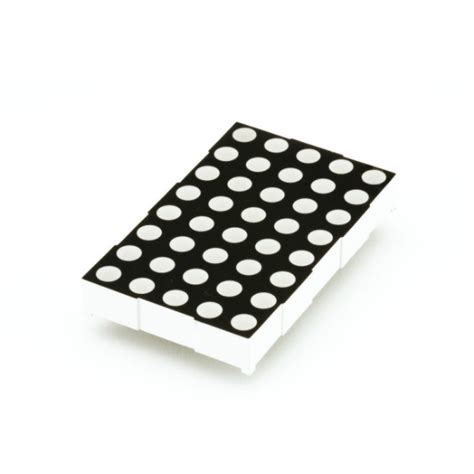 Buy 15inch 5x8 Led Dot Matrix Module Red 3mm Led Online In India At