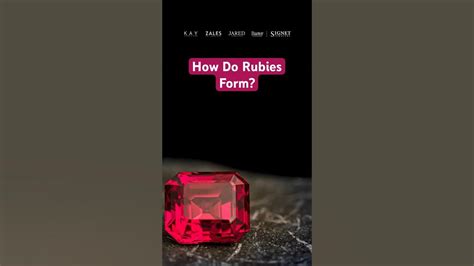 How Do Rubies Form The Fiery Birth Of A Gem Ruby Science Facts