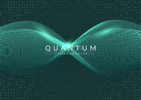 Big Data Background Technology For Visualization Artificial In Stock Vector Illustration Of