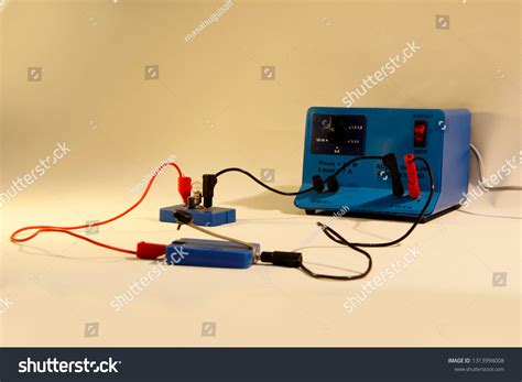 Simple Electrical Circuit Experiment Electrical Key Stock Photo 1313994008 Shutterstock